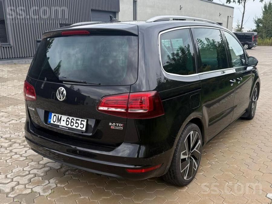 Melns Volkswagen Sharan 2017 Rīga, ar dzinēja tilpumu 2.00 L un nobraukumu 313 tūkst. km par 8900 €, foto 13 vietnē AUTOMOTO.COM.LV
