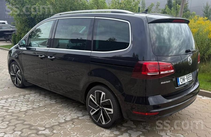 Melns Volkswagen Sharan 2017 Rīga, ar dzinēja tilpumu 2.00 L un nobraukumu 313 tūkst. km par 8900 €, foto 14 vietnē AUTOMOTO.COM.LV