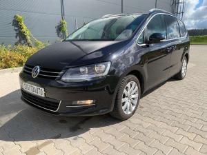 Melns Volkswagen Sharan 2017 Viļņa, ar dzinēja tilpumu 1.97 L un nobraukumu 196 tūkst. km par 10527 €, foto  vietnē AUTOMOTO.COM.LV