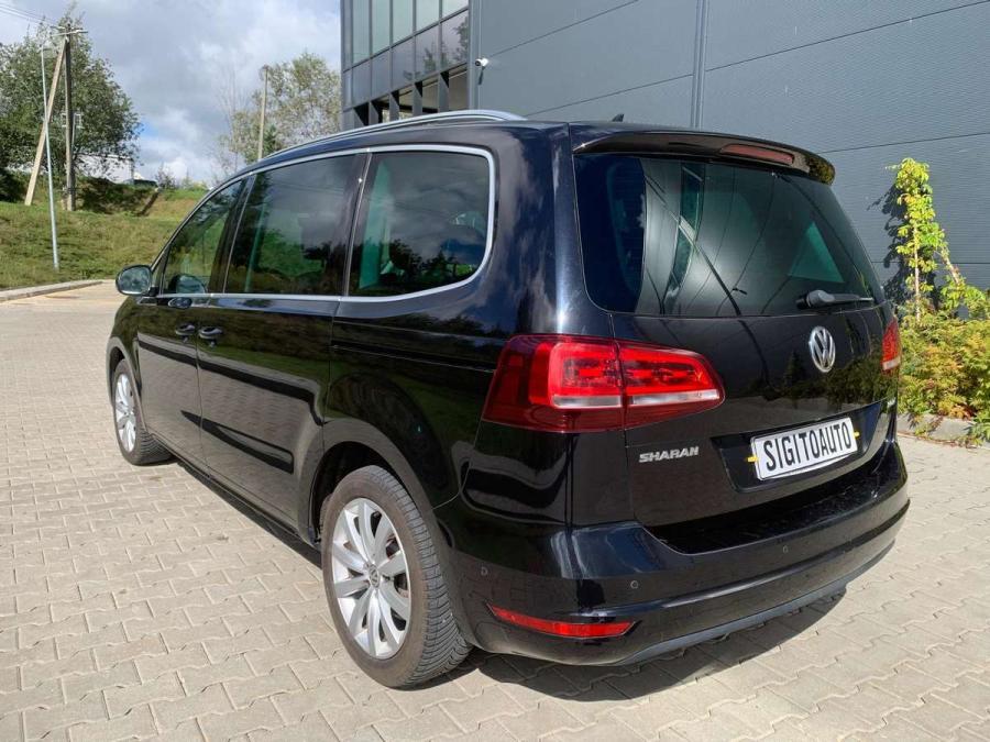 Melns Volkswagen Sharan 2017 Viļņa, ar dzinēja tilpumu 1.97 L un nobraukumu 196 tūkst. km par 10527 €, foto 5 vietnē AUTOMOTO.COM.LV
