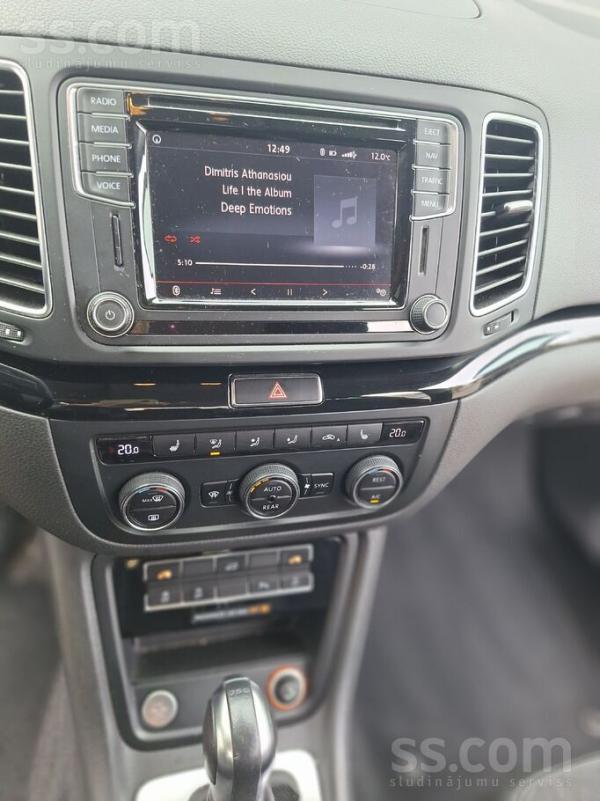 Melns Volkswagen Sharan 2017 Rīga, ar dzinēja tilpumu 2.00 L un nobraukumu 329 tūkst. km par 12200 €, foto 9 vietnē AUTOMOTO.COM.LV