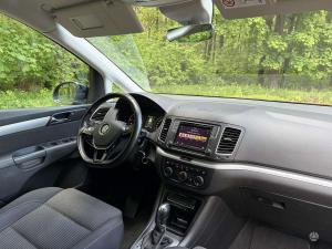 Melns Volkswagen Sharan 2018 Utena, ar dzinēja tilpumu 1.97 L un nobraukumu 294 tūkst. km par 11700 €, foto 14 vietnē AUTOMOTO.COM.LV