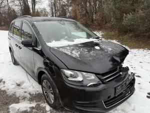 Black Volkswagen Sharan 2020 in Kaunas, with an engine capacity of 1.97 L and mileage of 154 thousand km for 12290 €, photo  on AUTOMOTO.COM.LV