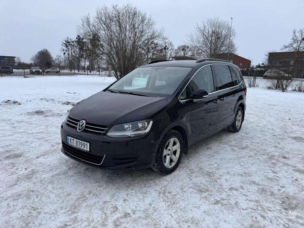 Melns Volkswagen Sharan 2011 Kauņa, ar dzinēja tilpumu 2.00 L un nobraukumu 267 tūkst. km par 4150 €, foto 6 vietnē AUTOMOTO.COM.LV