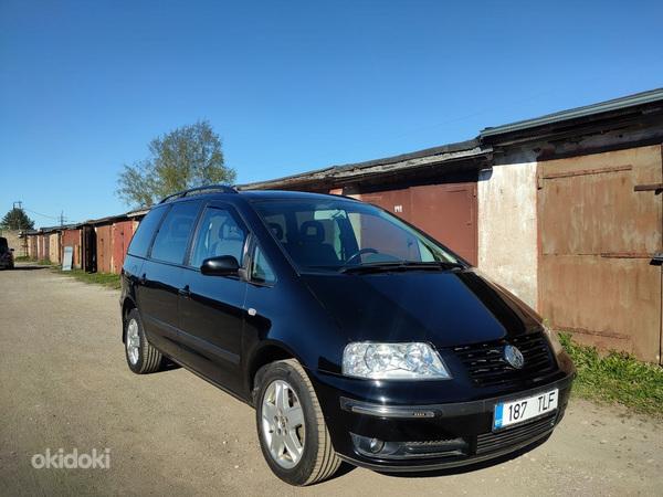 Черный Фольксваген Шаран 2002 в Нарва, объемом двигателя 1.90 л и пробегом 296 тыс. км за 3000 €, фото 2 на AUTOMOTO.COM.LV