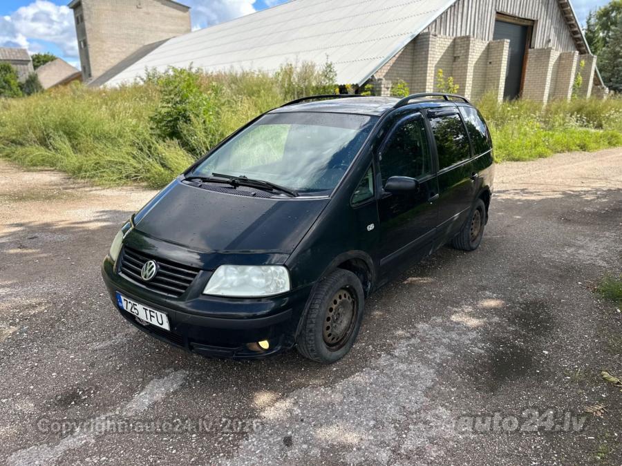 Черный Фольксваген Шаран 2002 в Курессааре, объемом двигателя 1.90 л и пробегом 400 тыс. км за 595 €, фото 1 на AUTOMOTO.COM.LV
