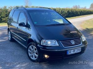 Melns Volkswagen Sharan 2007 Tartu, ar dzinēja tilpumu 2.00 L un nobraukumu 286 tūkst. km par 3999 €, foto  vietnē AUTOMOTO.COM.LV