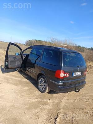 Black Volkswagen Sharan 2007 in Saldus, with an engine capacity of 2.00 L and mileage of 0 thousand km for 2100 €, photo 6 on AUTOMOTO.COM.LV