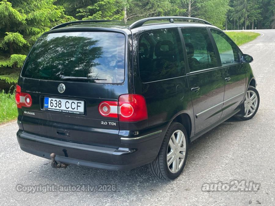 Melns Volkswagen Sharan 2008 Tartu, ar dzinēja tilpumu 2.00 L un nobraukumu 432 tūkst. km par 2790 €, foto 3 vietnē AUTOMOTO.COM.LV