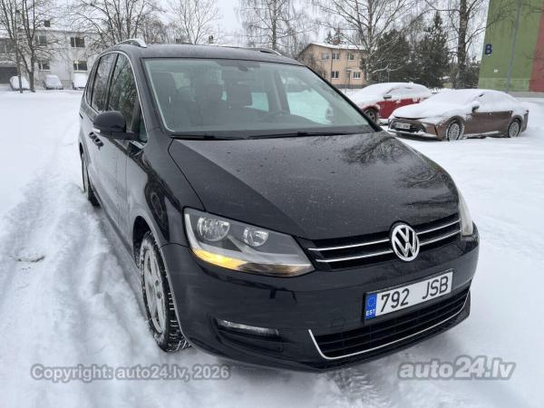 Black Volkswagen Sharan 2010 in Tallinn, with an engine capacity of 1.40 L and mileage of 238 thousand km for 6590 €, photo 2 on AUTOMOTO.COM.LV