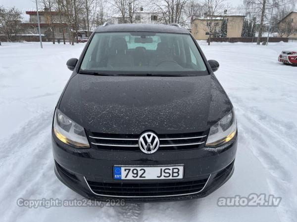 Black Volkswagen Sharan 2010 in Tallinn, with an engine capacity of 1.40 L and mileage of 238 thousand km for 6590 €, photo 5 on AUTOMOTO.COM.LV