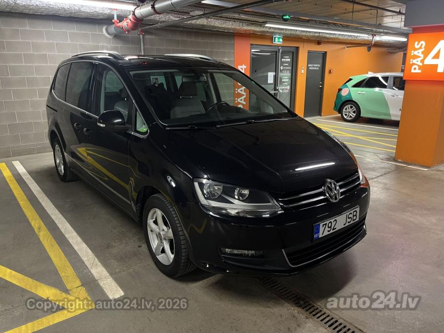 Melns Volkswagen Sharan 2010 Tartu, ar dzinēja tilpumu 1.40 L un nobraukumu 239 tūkst. km par 4990 €, foto 7 vietnē AUTOMOTO.COM.LV