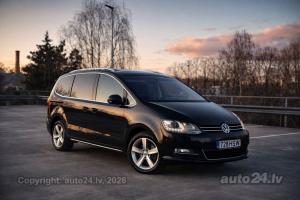 Black Volkswagen Sharan 2011 in Tartu, with an engine capacity of 2.00 L and mileage of 280 thousand km for 8499 €, photo  on AUTOMOTO.COM.LV
