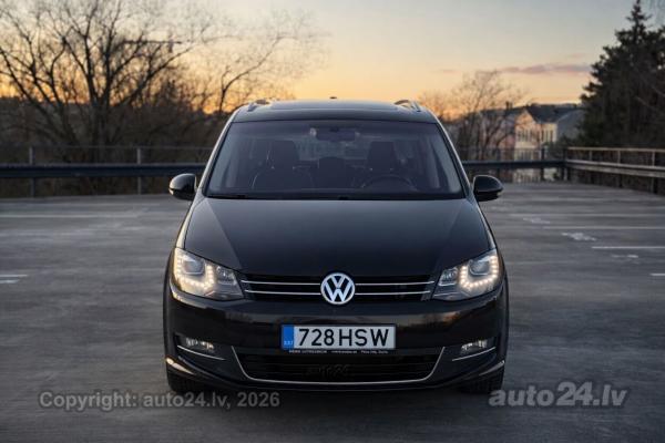 Black Volkswagen Sharan 2011 in Tartu, with an engine capacity of 2.00 L and mileage of 280 thousand km for 8499 €, photo 2 on AUTOMOTO.COM.LV