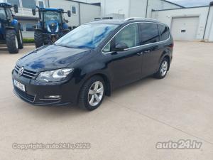 Black Volkswagen Sharan 2011 in Tallinn, with an engine capacity of 2.00 L and mileage of 0 thousand km for 6999 €, photo 3 on AUTOMOTO.COM.LV