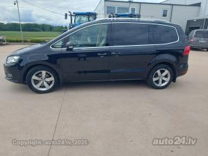 Black Volkswagen Sharan 2011 in Tallinn, with an engine capacity of 2.00 L and mileage of 0 thousand km for 6999 €, photo 4 on AUTOMOTO.COM.LV