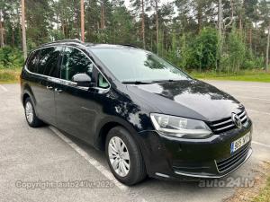 Melns Volkswagen Sharan 2011 Tallina, ar dzinēja tilpumu 2.00 L un nobraukumu 307 tūkst. km par 6500 €, foto  vietnē AUTOMOTO.COM.LV