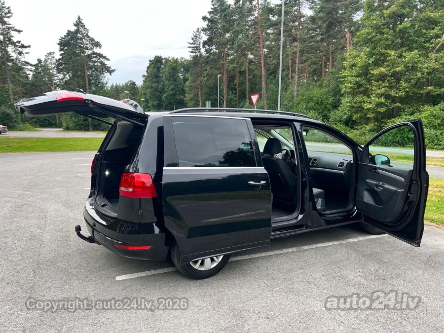 Melns Volkswagen Sharan 2011 Tallina, ar dzinēja tilpumu 2.00 L un nobraukumu 307 tūkst. km par 6500 €, foto 7 vietnē AUTOMOTO.COM.LV
