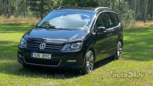 Black Volkswagen Sharan 2014 in Tartu, with an engine capacity of 2.00 L and mileage of 365 thousand km for 8500 €, photo 2 on AUTOMOTO.COM.LV