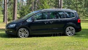Black Volkswagen Sharan 2014 in Tartu, with an engine capacity of 2.00 L and mileage of 365 thousand km for 8500 €, photo 3 on AUTOMOTO.COM.LV