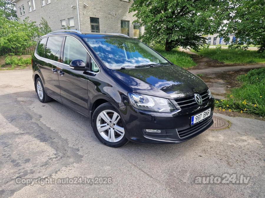 Melns Volkswagen Sharan 2015 Tallina, ar dzinēja tilpumu 2.00 L un nobraukumu 290 tūkst. km par 8999 €, foto 5 vietnē AUTOMOTO.COM.LV