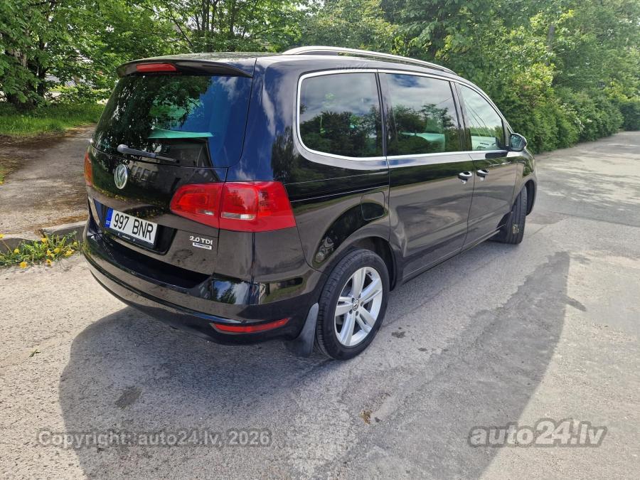 Melns Volkswagen Sharan 2015 Tallina, ar dzinēja tilpumu 2.00 L un nobraukumu 290 tūkst. km par 8999 €, foto 7 vietnē AUTOMOTO.COM.LV