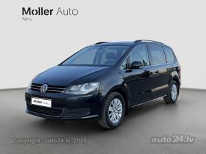 Melns Volkswagen Sharan 2017 Pērnava, ar dzinēja tilpumu 1.40 L un nobraukumu 97 tūkst. km par 16900 €, foto  vietnē AUTOMOTO.COM.LV