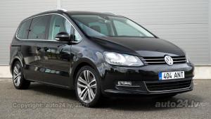 Black Volkswagen Sharan 2017 in Tartu, with an engine capacity of 2.00 L and mileage of 245 thousand km for 14999 €, photo  on AUTOMOTO.COM.LV
