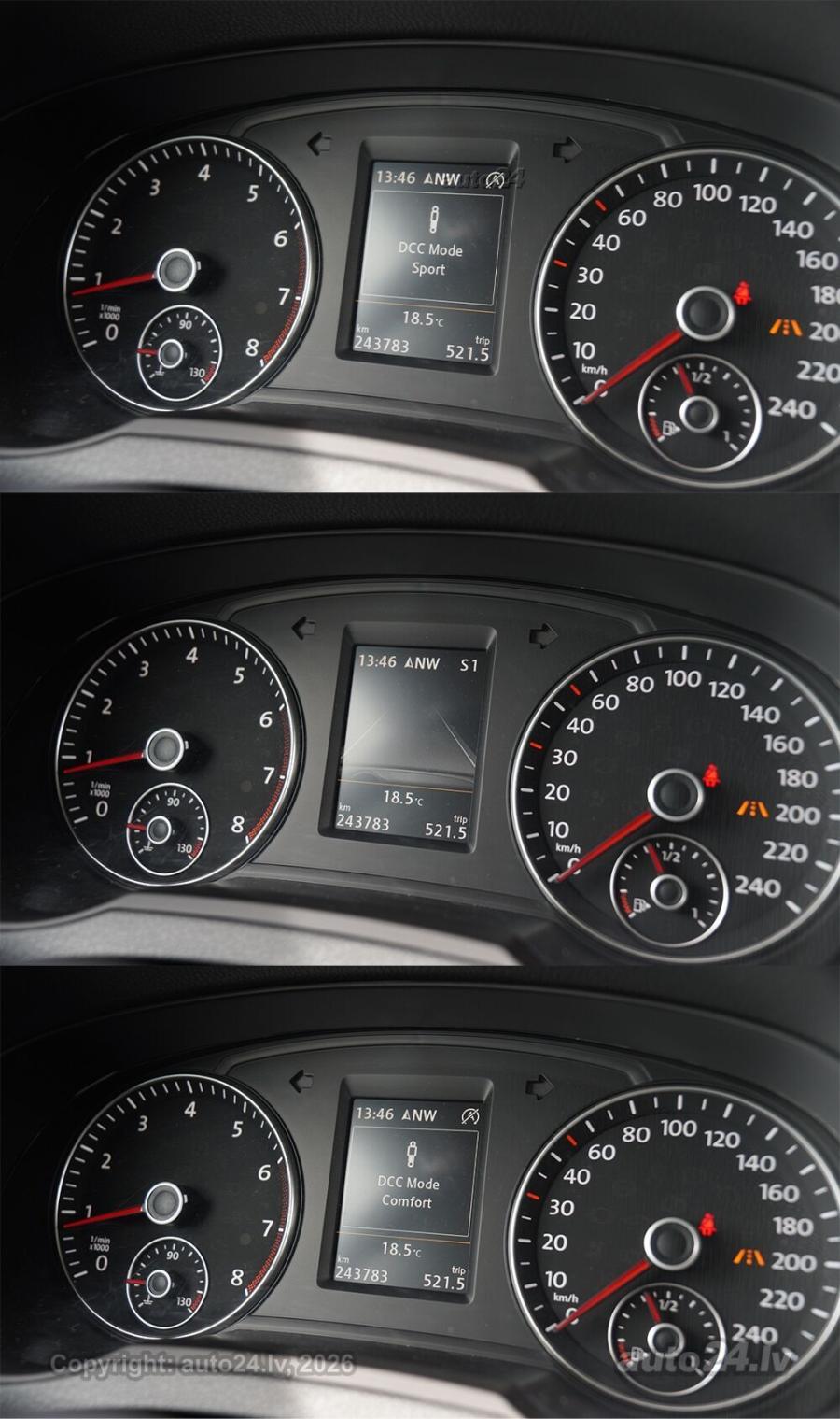 Black Volkswagen Sharan 2017 in Tartu, with an engine capacity of 2.00 L and mileage of 245 thousand km for 14999 €, photo 13 on AUTOMOTO.COM.LV