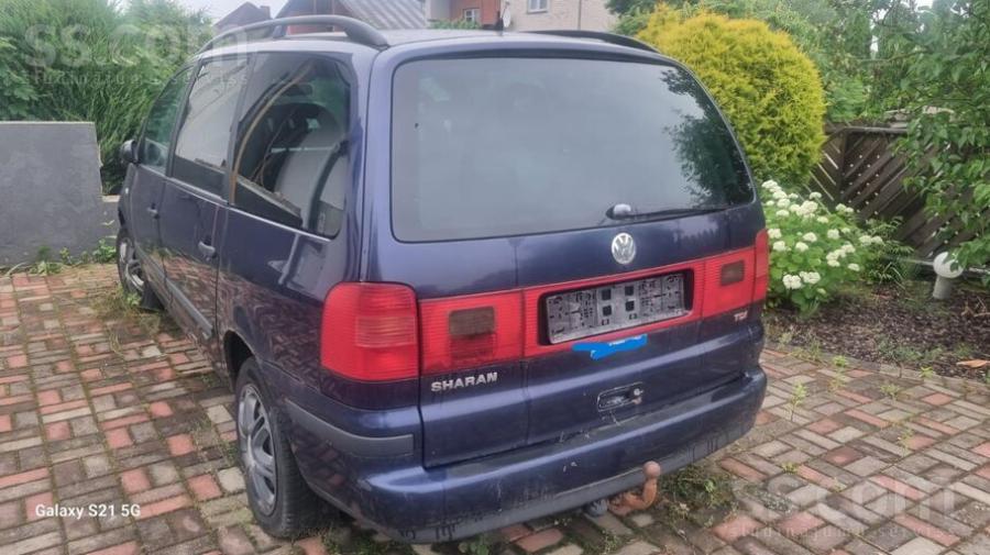 Zils Volkswagen Sharan 2002 Aizkraukle, ar dzinēja tilpumu 2.00 L un nobraukumu 200 tūkst. km par 420 €, foto 1 vietnē AUTOMOTO.COM.LV