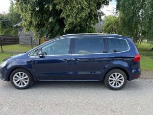 Blue Volkswagen Sharan 2011 in Utena, with an engine capacity of 2.00 L and mileage of 316 thousand km for 6850 €, photo 8 on AUTOMOTO.COM.LV