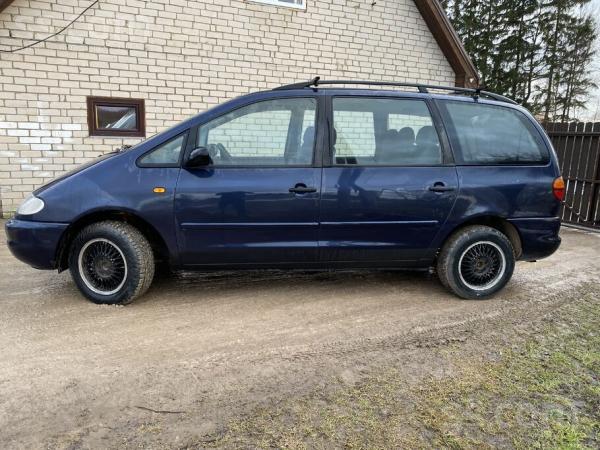 Blue Volkswagen Sharan 1996 in Jelgava, with an engine capacity of 1.90 L and mileage of 410 thousand km for 1200 €, photo 2 on AUTOMOTO.COM.LV