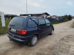 Zils Volkswagen Sharan 1998 Marijampole, ar dzinēja tilpumu 1.90 L un nobraukumu 340 tūkst. km par 750 €, foto  vietnē AUTOMOTO.COM.LV