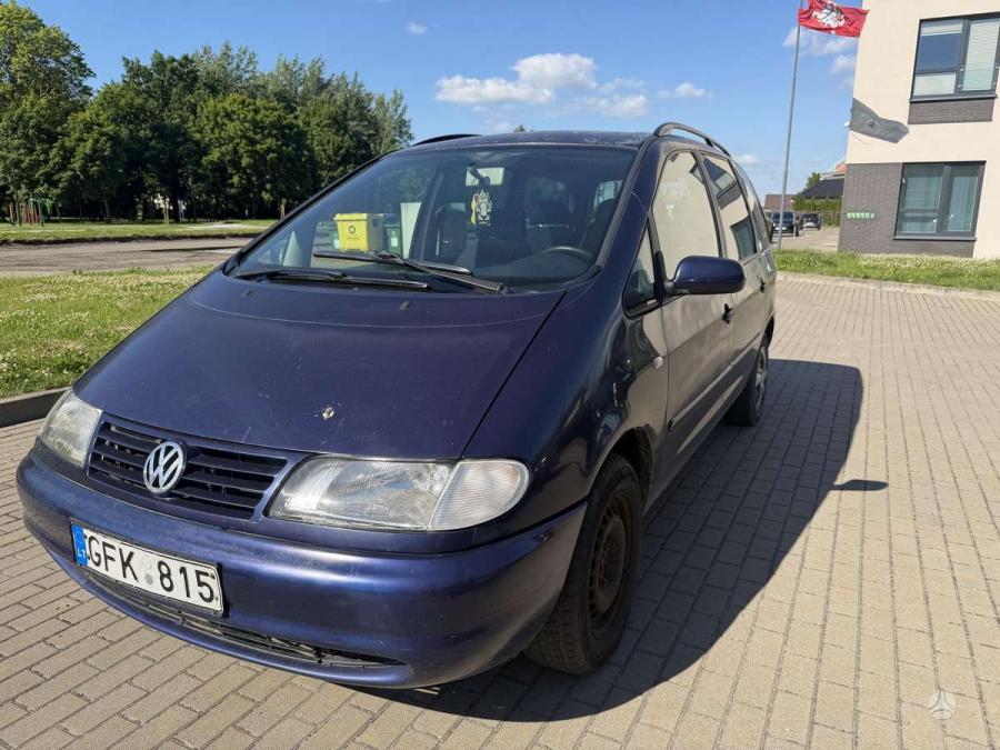 Zils Volkswagen Sharan 1999 Kauņa, ar dzinēja tilpumu 1.90 L un nobraukumu 330 tūkst. km par 470 €, foto 17 vietnē AUTOMOTO.COM.LV