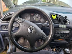 Blue Volkswagen Sharan 1999 in Riga, with an engine capacity of 1.90 L and mileage of 296 thousand km for 900 €, photo 10 on AUTOMOTO.COM.LV