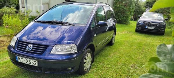 Zils Volkswagen Sharan 2000 Rīga, ar dzinēja tilpumu 1.90 L un nobraukumu 365 tūkst. km par 1700 €, foto 3 vietnē AUTOMOTO.COM.LV