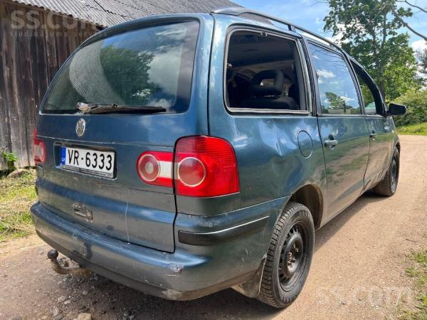Синий Фольксваген Шаран 2002 в Цесис, объемом двигателя 1.90 л и пробегом 462 тыс. км за 380 €, фото 3 на AUTOMOTO.COM.LV
