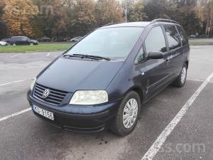 Blue Volkswagen Sharan 2002 in Riga, with an engine capacity of 1.90 L and mileage of 277 thousand km for 1250 €, photo  on AUTOMOTO.COM.LV