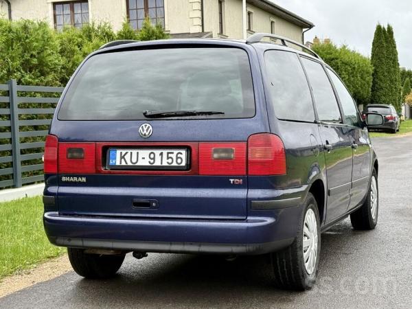 Zils Volkswagen Sharan 2002 Rīga, ar dzinēja tilpumu 1.90 L un nobraukumu 277 tūkst. km par 2450 €, foto 3 vietnē AUTOMOTO.COM.LV