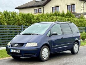 Zils Volkswagen Sharan 2002 Rīga, ar dzinēja tilpumu 1.90 L un nobraukumu 277 tūkst. km par 2450 €, foto 5 vietnē AUTOMOTO.COM.LV