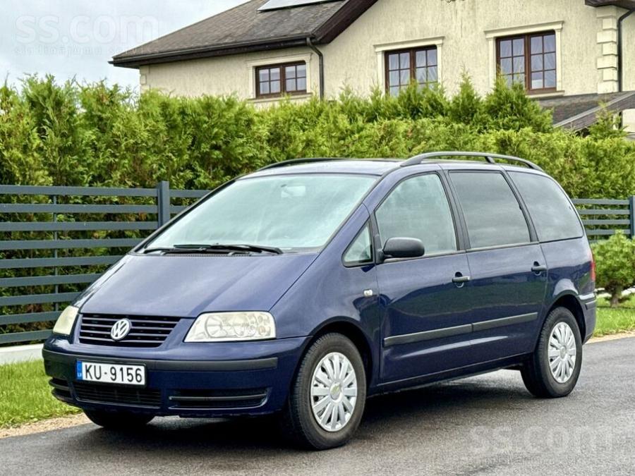 Zils Volkswagen Sharan 2002 Rīga, ar dzinēja tilpumu 1.90 L un nobraukumu 277 tūkst. km par 2450 €, foto 5 vietnē AUTOMOTO.COM.LV