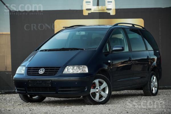 Zils Volkswagen Sharan 2003 Tukums, ar dzinēja tilpumu 1.90 L un nobraukumu 0 tūkst. km par 2500 €, foto 5 vietnē AUTOMOTO.COM.LV