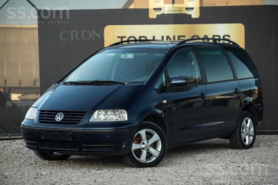 Zils Volkswagen Sharan 2003 Tukums, ar dzinēja tilpumu 1.90 L un nobraukumu 0 tūkst. km par 2500 €, foto 6 vietnē AUTOMOTO.COM.LV