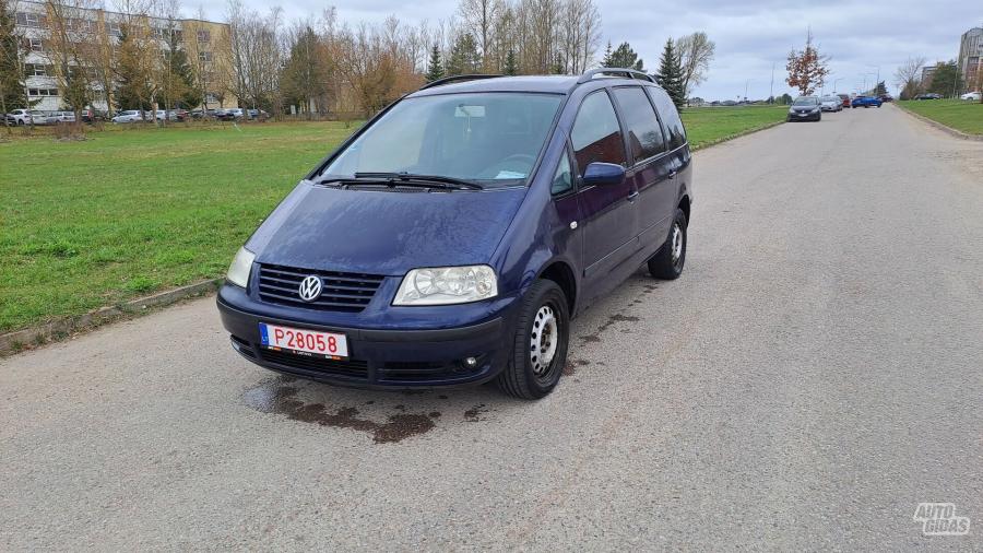 Zils Volkswagen Sharan 2003 Viļņa, ar dzinēja tilpumu 1.90 L un nobraukumu 358 tūkst. km par 1950 €, foto 5 vietnē AUTOMOTO.COM.LV