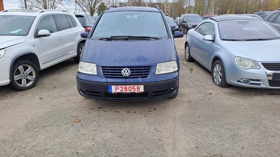 Zils Volkswagen Sharan 2003 Viļņa, ar dzinēja tilpumu 1.90 L un nobraukumu 358 tūkst. km par 1950 €, foto 6 vietnē AUTOMOTO.COM.LV