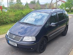 Zils Volkswagen Sharan 2005 Mažeikiai, ar dzinēja tilpumu 1.90 L un nobraukumu 223 tūkst. km par 3250 €, foto  vietnē AUTOMOTO.COM.LV