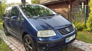 Blue Volkswagen Sharan 2005 in Jurmala, with an engine capacity of 1.90 L and mileage of 390 thousand km for 2000 €, photo  on AUTOMOTO.COM.LV