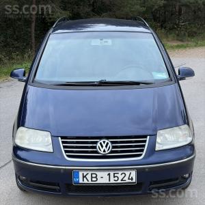 Zils Volkswagen Sharan 2005 Rīga, ar dzinēja tilpumu 1.90 L un nobraukumu 395 tūkst. km par 1500 €, foto 4 vietnē AUTOMOTO.COM.LV