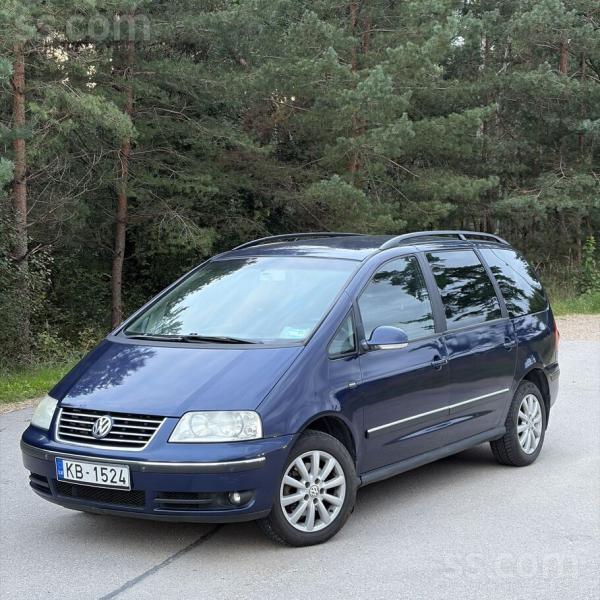 Zils Volkswagen Sharan 2005 Rīga, ar dzinēja tilpumu 1.90 L un nobraukumu 395 tūkst. km par 1500 €, foto 5 vietnē AUTOMOTO.COM.LV