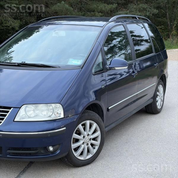 Zils Volkswagen Sharan 2005 Rīga, ar dzinēja tilpumu 1.90 L un nobraukumu 395 tūkst. km par 1500 €, foto 6 vietnē AUTOMOTO.COM.LV